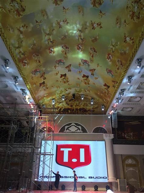 T I PRO Audio Sound System For Church Single Inch Line Array Speaker Inch Speaker And