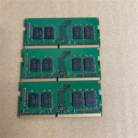 F73 Mircon ノートpcメモリ 8gb 1rx8 Pc4 2400t 3枚8gb｜売買されたオークション情報、yahooの商品情報