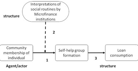 The Microfinance Loan Consumption Process Download Scientific Diagram