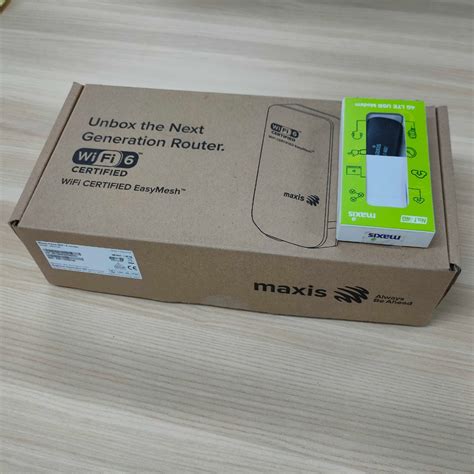 Maxis Wifi 6 Router Computers Tech Parts Accessories Networking On Carousell