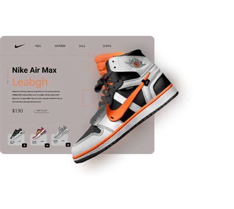NIKE AIR MAX UI Figma