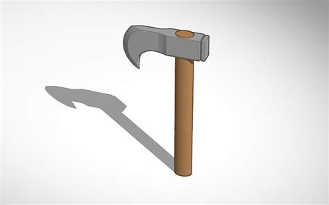 3d Design Axe Tinkercad