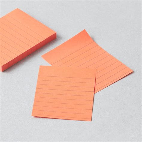 포스트잇 강한점착 오렌지 라인 믿고 사는 즐거움 Ssgcom