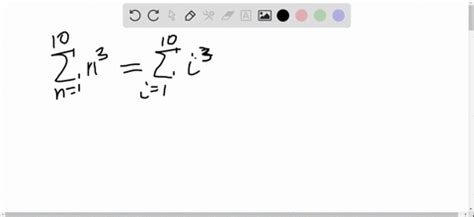 SOLVED Finding A Sum In Exercises 45 54 Find The Sum Using The