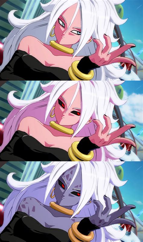 Android 21 Good And Evil By L Dawg211 On Deviantart