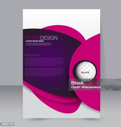 추상 전단지 디자인 배경입니다 브로셔 템플릿입니다 잡지 표지 사업 이랑 교육 프레 젠 테이 션 보고서에 대 한 벡터 일러스트입니다 보라색과 핑크 색상입니다 0명에 대한 스톡