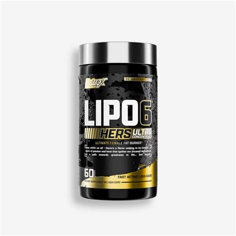 Lipo 6 Hardcore 60 Capsulas Nutrex Goldnutrition