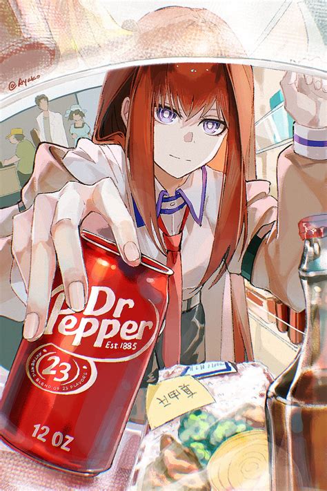 Makise Kurisu Okabe Rintarou Shiina Mayuri And Hashida Itaru