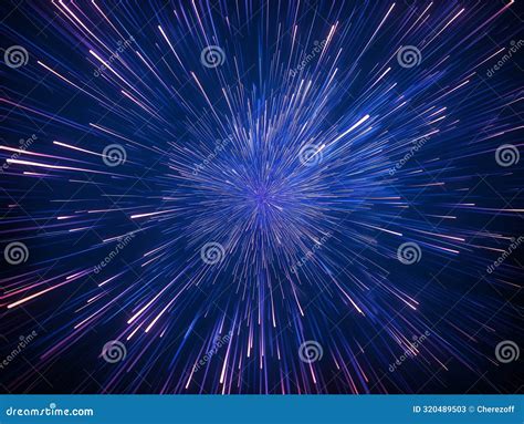 Radiant Burst Of Light Streaks Stock Image Image Of Glowing Light 320489503