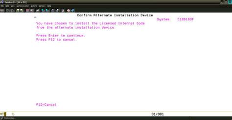 Steps To Slip Install The Licensed Internal Code