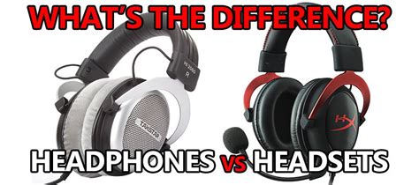 Whats The Difference Between Headphones Vs Headsets Pc Game Haven