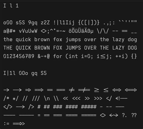 Github Arjparmillenniumcode A Free Monospaced Font With Programming Ligatures Technically