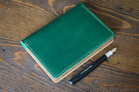 Leather Cover For A6 Sized Softcover Notebooks Hobonichi Midori