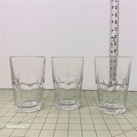 Clear Drinking Glasses