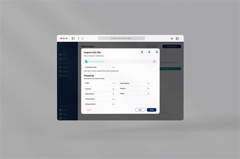 Data Importer Feature Mapping Data On Behance