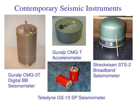 Ppt Seismic Instrumentation Powerpoint Presentation Free Download