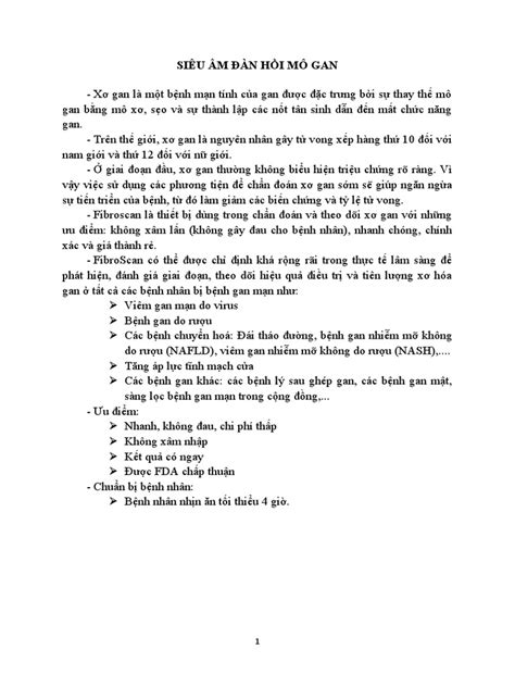 Giới Thiệu Fibroscan Pdf