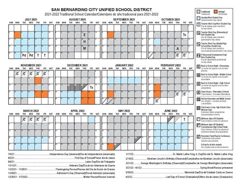 Sbcusd Calendar University Academic Calendar