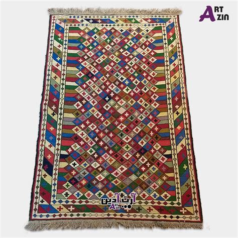 نقشه گلیم سوزنی دستباف مدل ورنی مغان 115 متری کد 493 صنایع دستی آرت آذین