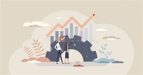 Productive Work With Efficient Process Optimization Tiny Person Concept