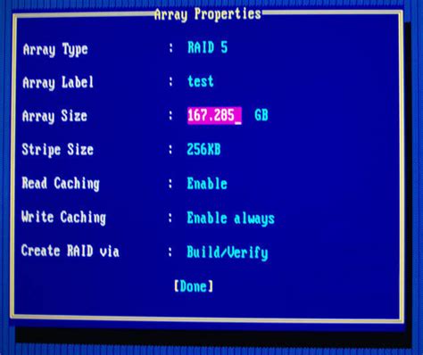 How To Create The Raid Via Adaptec Raid Configuration Utility Raid