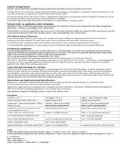 Cheat Sheet Lambda Calc Church Turing Thesis Church Every Eectively Calculable Function