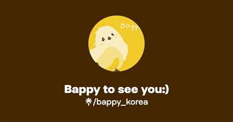 Bappy To See You Instagram Linktree
