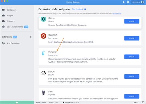 Portainer In 5 Minutes Using Docker Extensions Collabnix