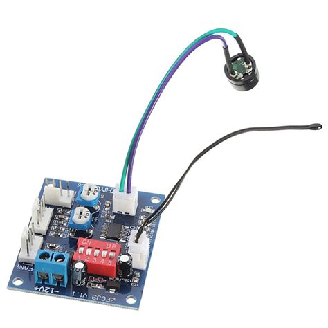 DC V Four Wire Thermostat PWM Fan Speed Controller Module Alexnld Com