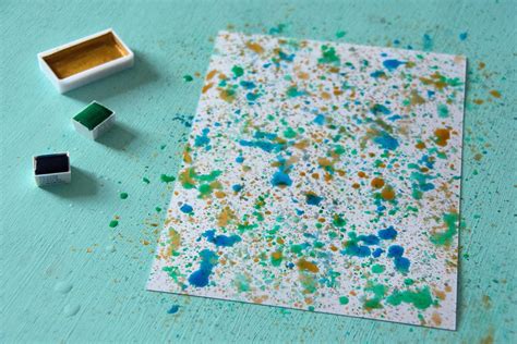 Watercolour Splash Bookmarks For Mindfulness Voxel Hub