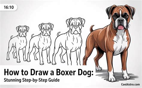 How To Draw A Boxer Dog Stunning Step By Step Guide