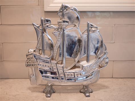 12 Albany Foundry Cast Iron Santa Maria Clipper Ship Doorstop 178