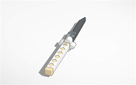3d Design Copy Of Sword Challenge Tinkercad