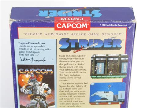 Strider Nintendo Nes Retromtl