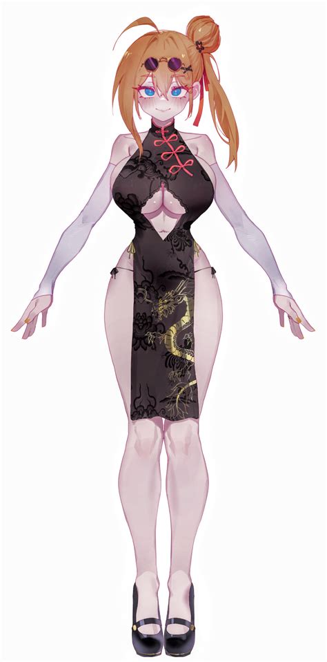 Rule 34 Blue Eyes China Dress Eonsang Kalina Girls Frontline