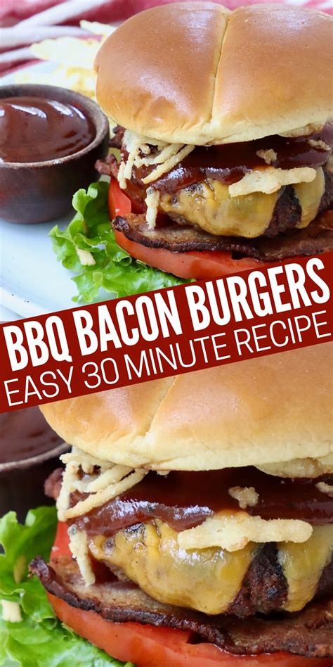 Bbq Bacon Burger Recipe