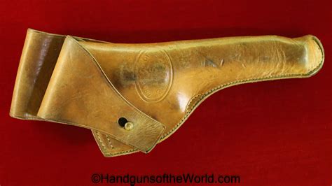 Colt Sandw 1917 Revolver Holster Us Po Dept Handguns Of The World