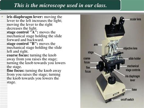 Compound Microscope Iris Diaphragm Function At Phoebe Doane Blog