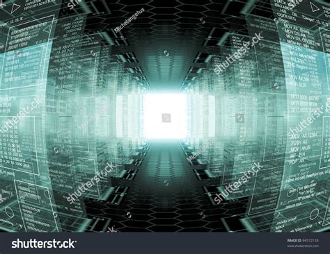 3d Image Circuit Assembly Language On Stock Illustration 94572133