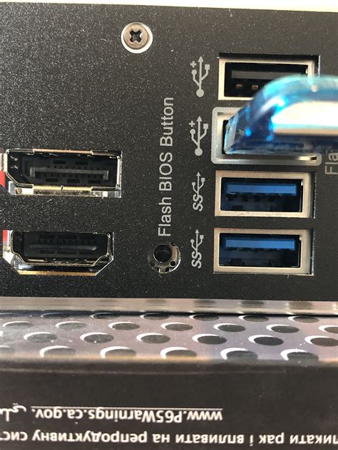 Flash Bios Button Issue R Buildapc