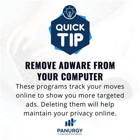 Panurgy It Business Solutions On Linkedin Techtip Technology Adware Businesstip Privacy