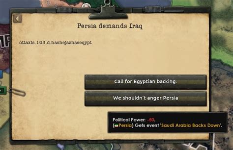 Persia Demands Iraq Event Has Broken Loc · Issue 3634 · Kaiserreichkaiserreich 4 Bug Reports