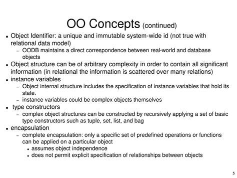 Ppt Object Oriented Databases Powerpoint Presentation Free Download