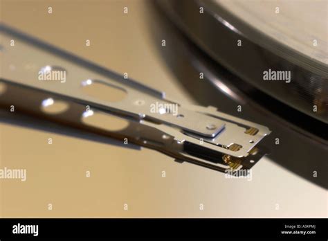 Hard Disk Internals Stock Photo Alamy