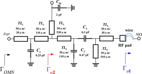Output Matching Network Equivalent Schematic Diagram Download