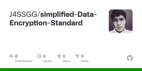 Github J4ssggsimplified Data Encryption Standard