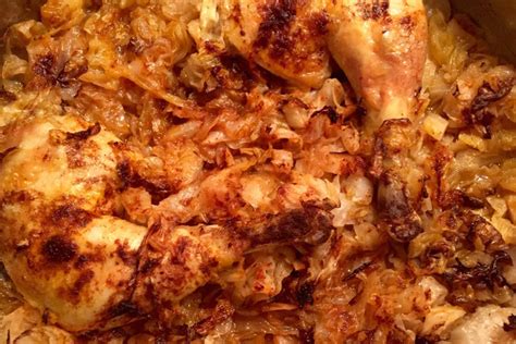 Пиле с кисело зеле