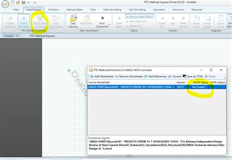 Solved Unable To Openconvert 2015 Mathcad File On Prime Ptc Community
