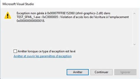 Résolu Erreur Projet Sfml Par Milanganivet Page 1 Openclassrooms