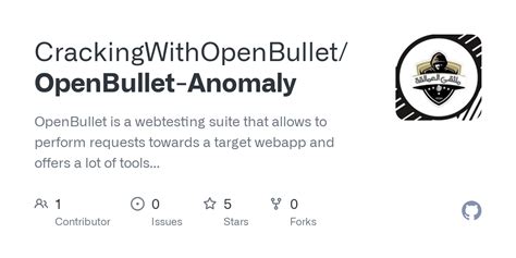 github crackingwithopenbullet openbullet anomaly openbullet is a webtesting suite that allows